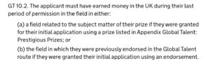 Applying for ILR on the Global Talent route (SET-O form tips)