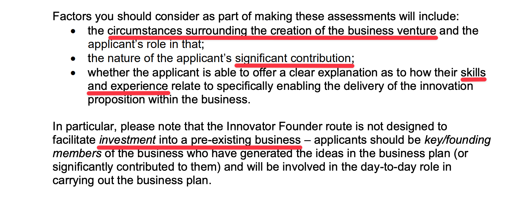 Innovator Founder visa (complete process) - Tom Bradford