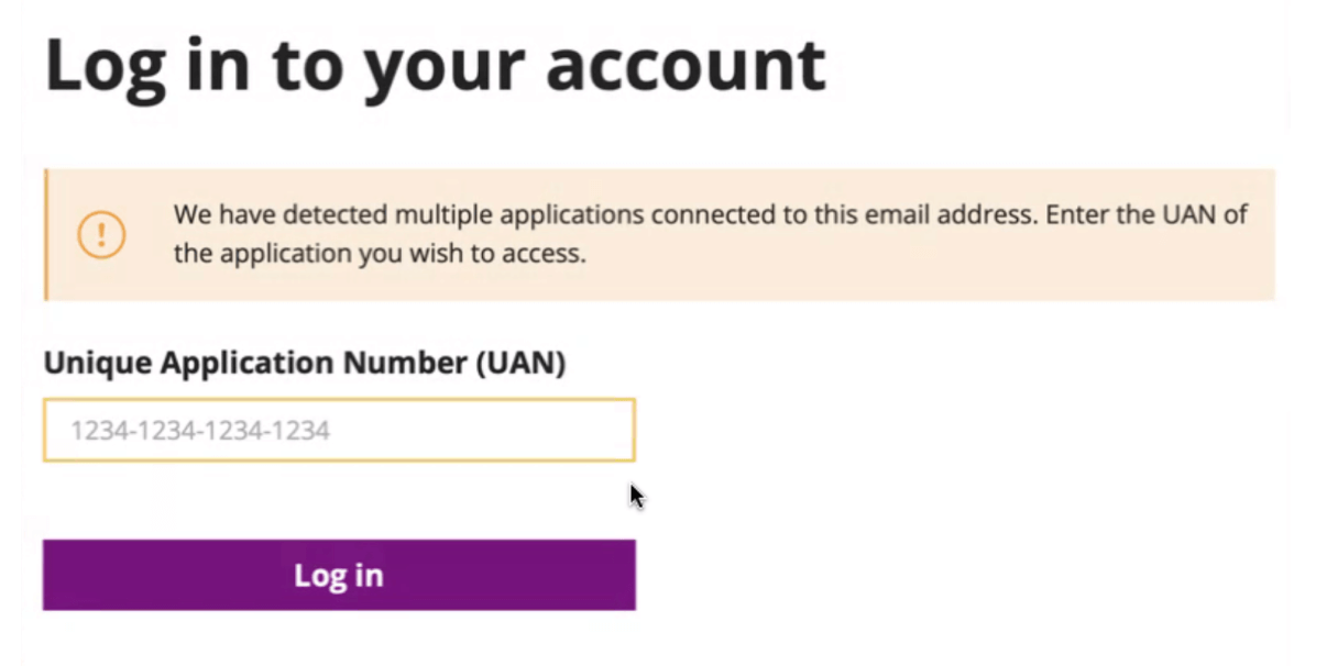 Using the same email address for main applicant and dependent when ...